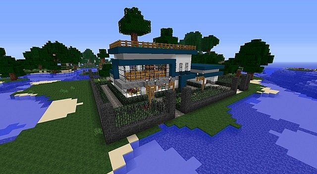 Mini Modern House Minecraft Map
