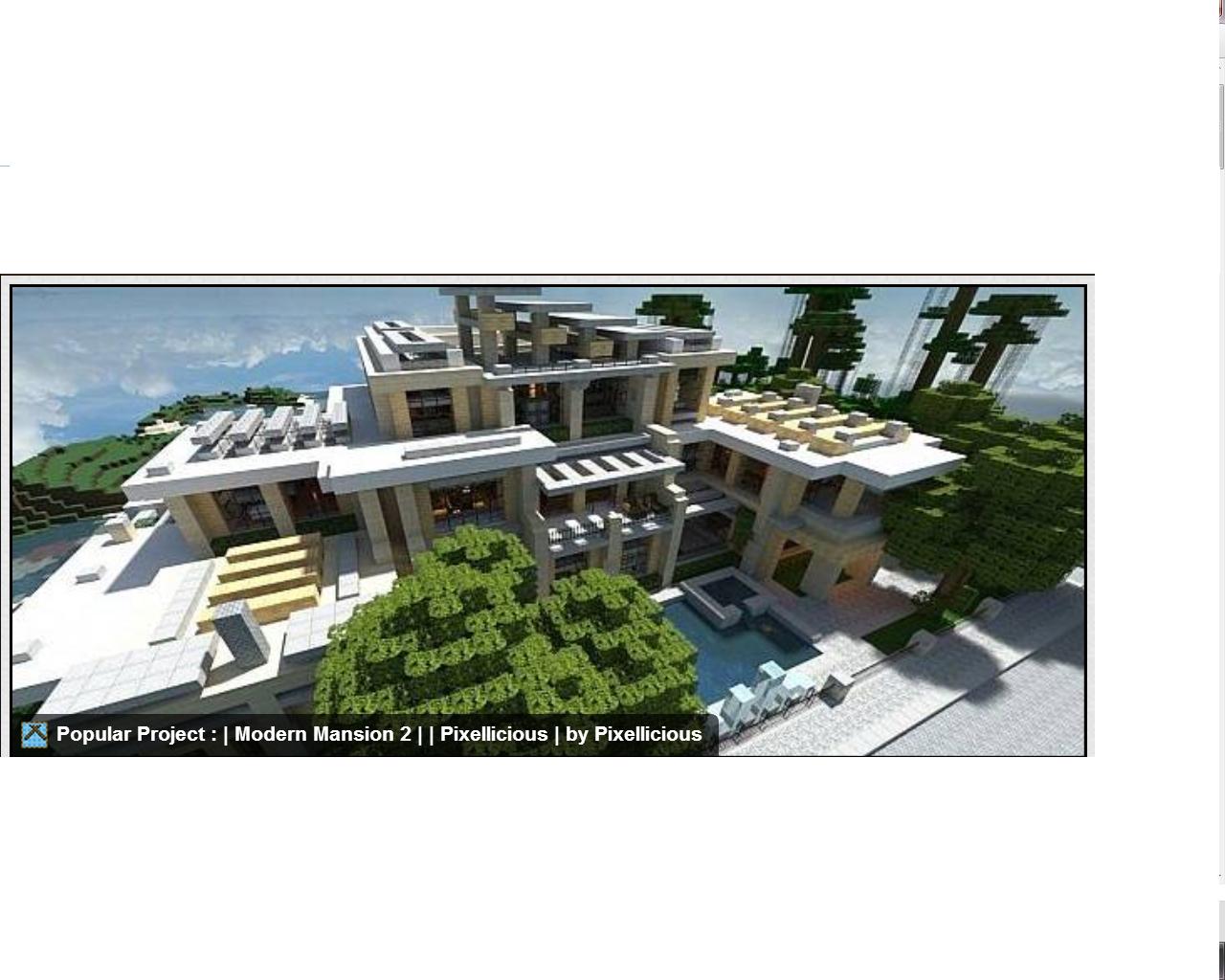 | Modern Mansion 2 | Series 1 | Minecraft Map