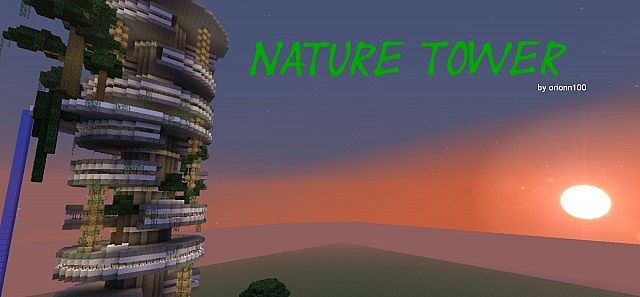 nature tower by orionn100 Minecraft Map