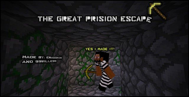 The great prison escape (mini) Minecraft Map