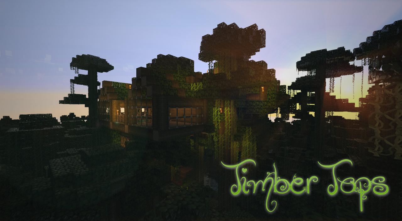 Timber Tops Tree House Minecraft Map