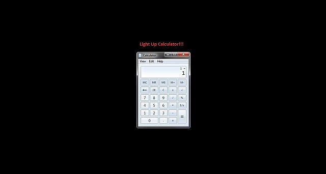 Light Up Calculator Minecraft Map