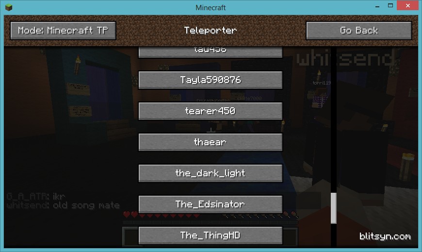 Teleporter Minecraft Mod