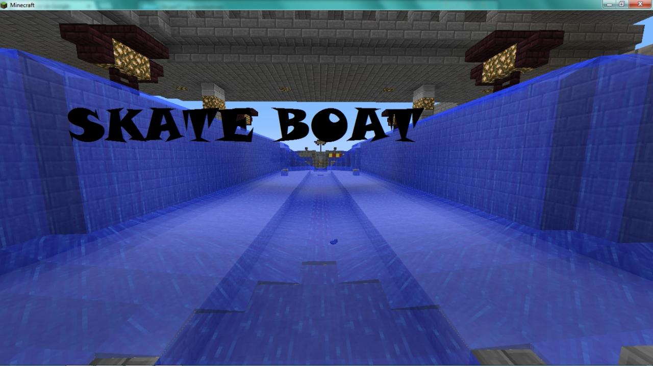 EXTREME BOAT RACING. servers and individual Minecraft Map