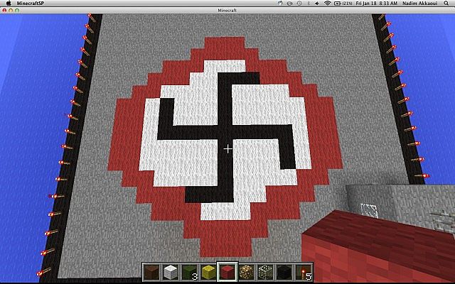German Nazi Battleship-World War II Minecraft Project