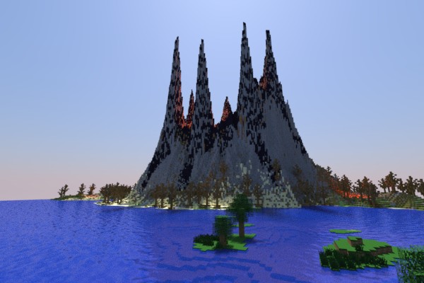 Volcano Survival Minecraft Map