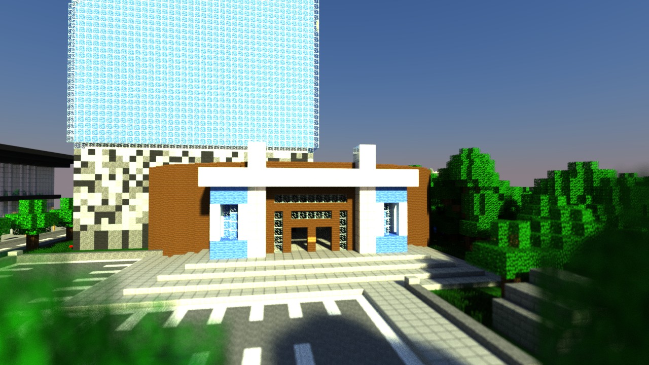Shanghai World Financial Center Minecraft Map
