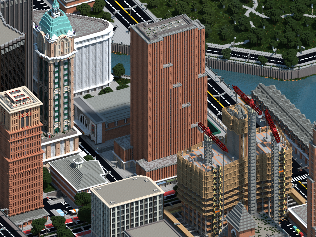 Mineopolis and the Countryside | Huge Realistic Modern City with ...