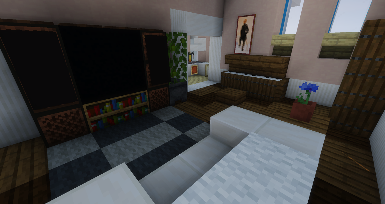The Blue Lakes - Interior Decorators Minecraft Detail Contest Minecraft Map