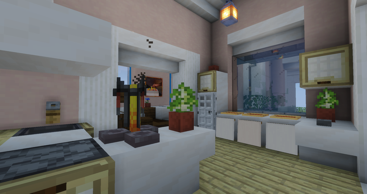 The Blue Lakes - Interior Decorators Minecraft Detail Contest Minecraft Map