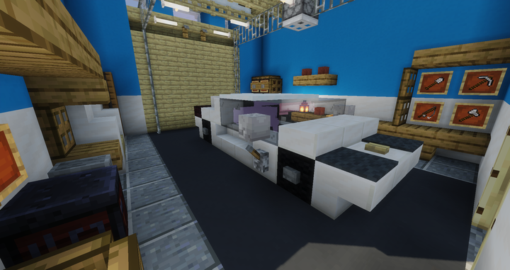 The Blue Lakes - Interior Decorators Minecraft Detail Contest Minecraft Map