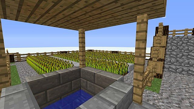 Elevated farm Minecraft Map