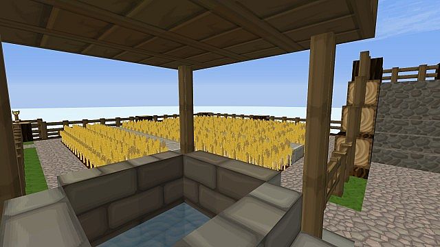 Elevated farm Minecraft Map