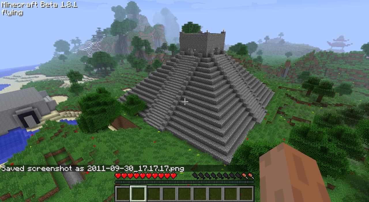 Chichen Itza (A Maya'n temple) Minecraft Project