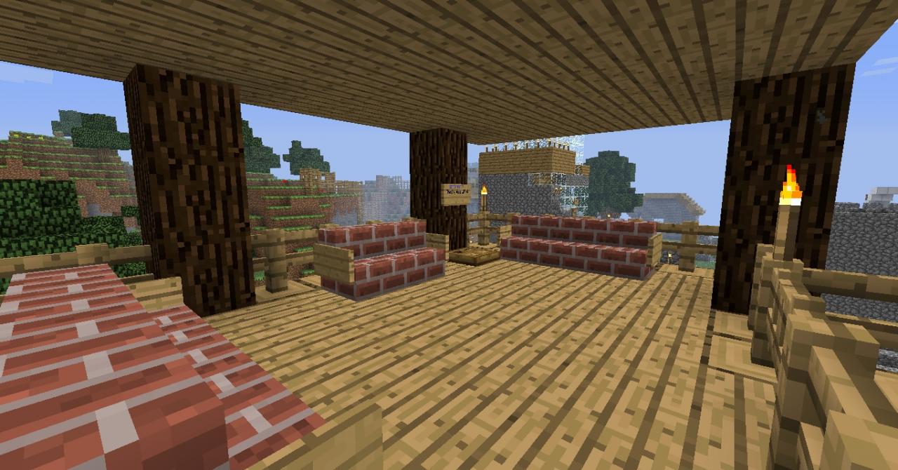 My Cozy Wooden House Minecraft Map