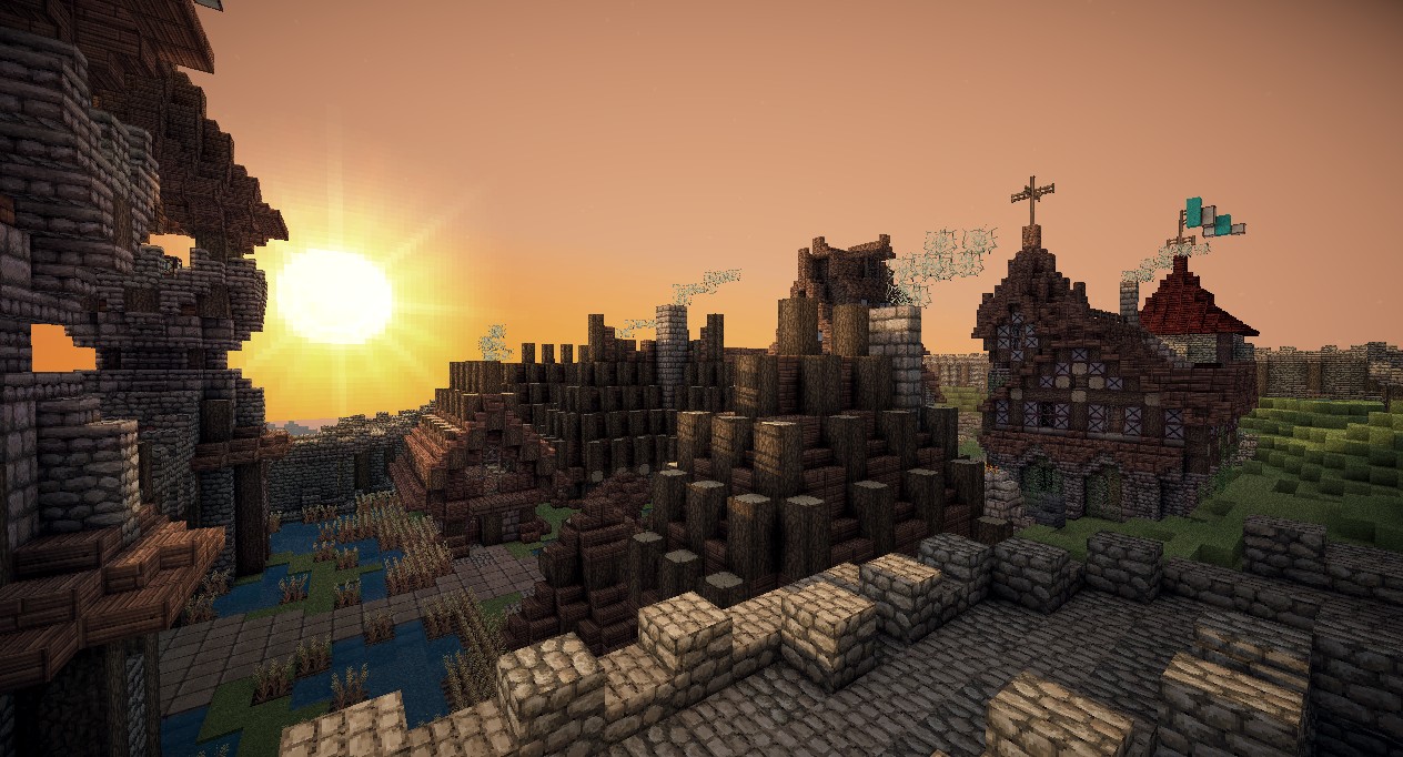 Small Medieval Village - By Antroz59 Minecraft Map