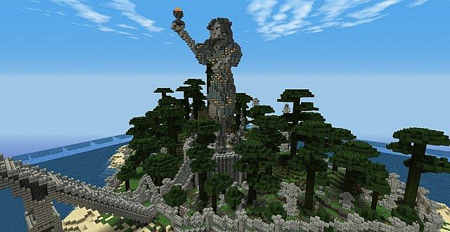 [Puz/Park/Adv] The City of Nirvana! Minecraft Map