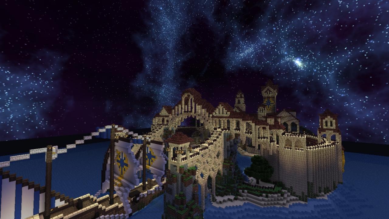 Elven Port Kingdom Minecraft Map