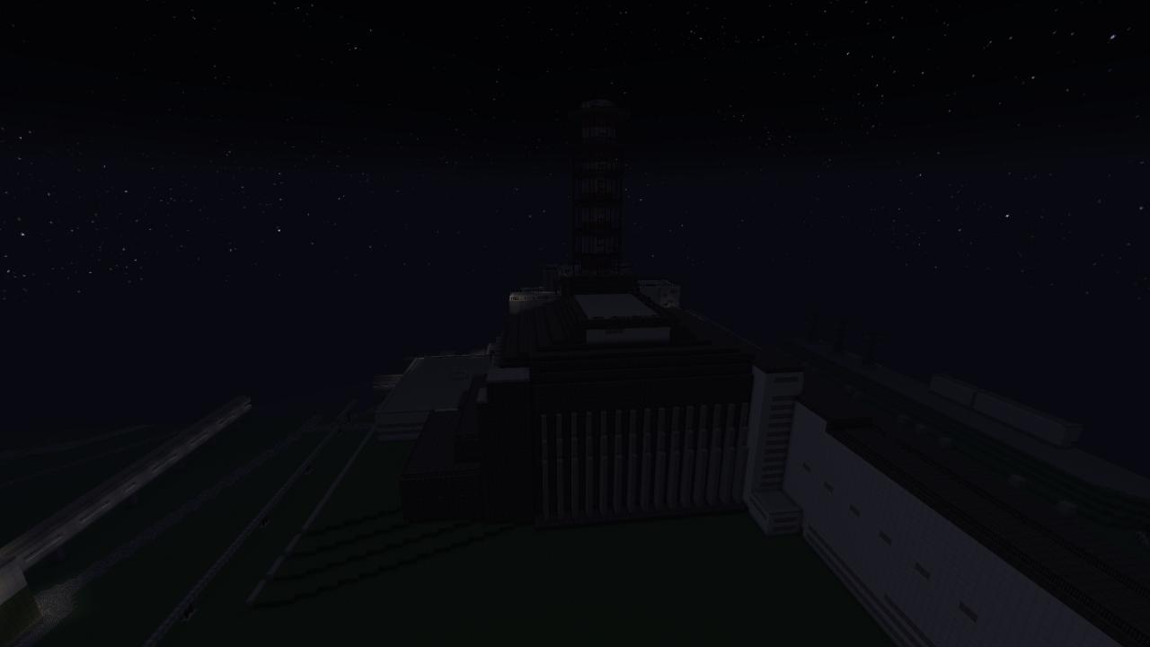 Chernobyl Nuclear Power Plant Sarcophagus in 1987 (Чорно́бильська АЭС ...