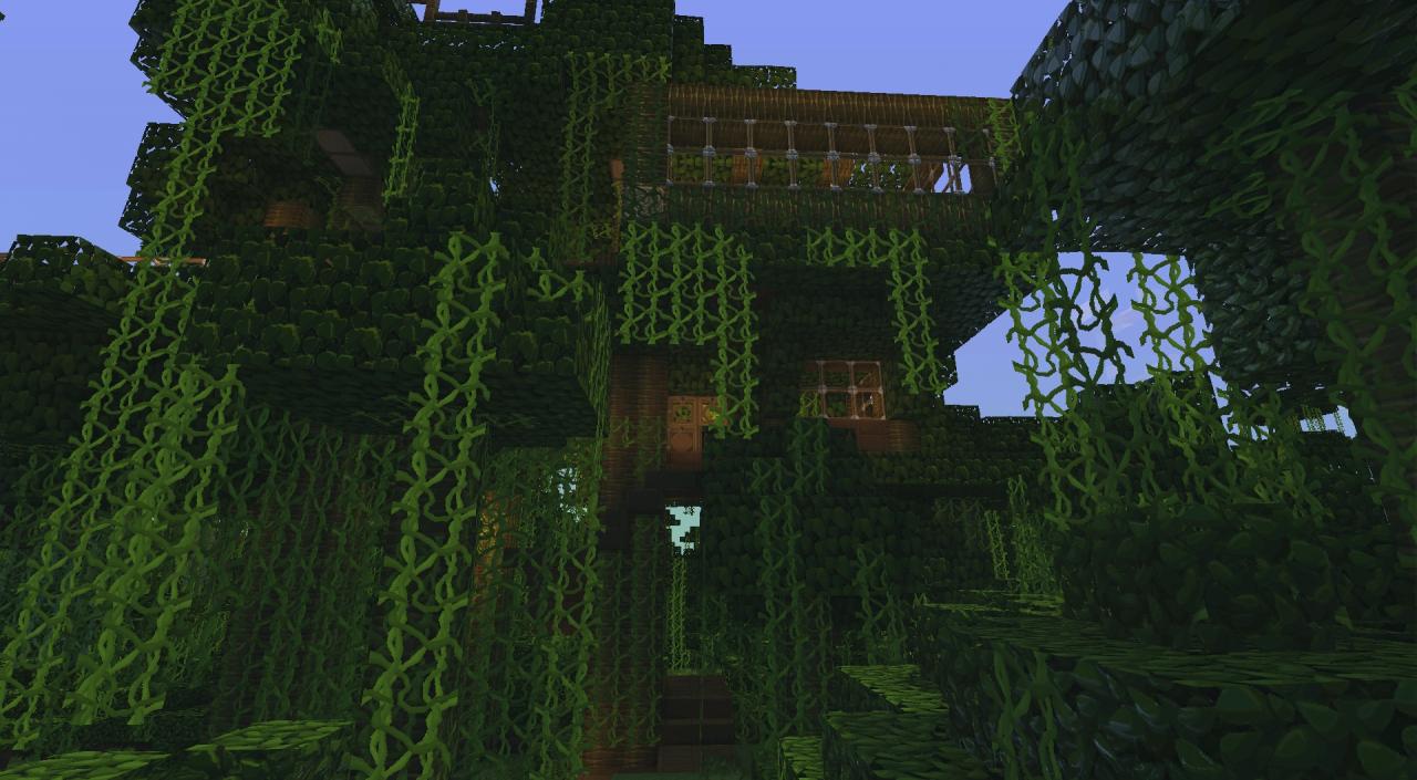 Timber Tops Tree House Minecraft Map