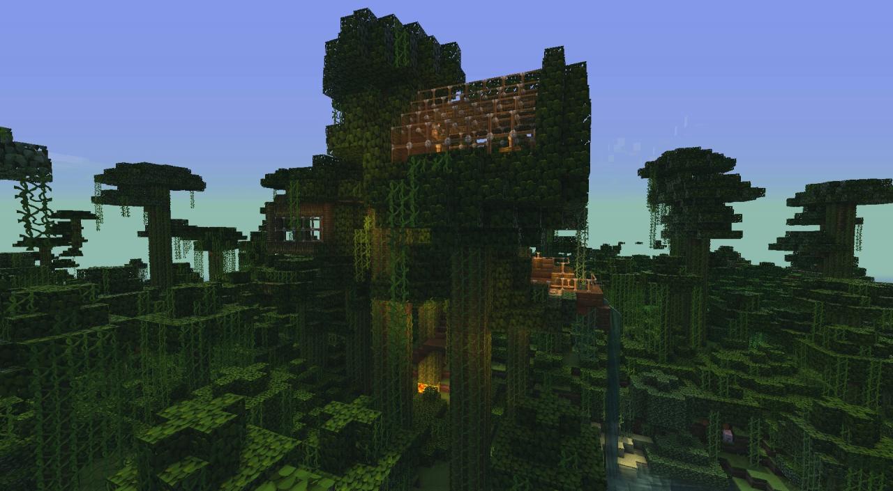 Timber Tops Tree House Minecraft Map