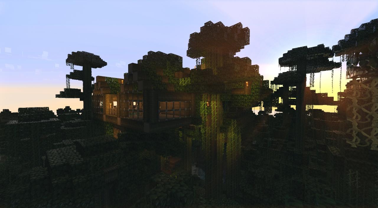 Timber Tops Tree House Minecraft Map