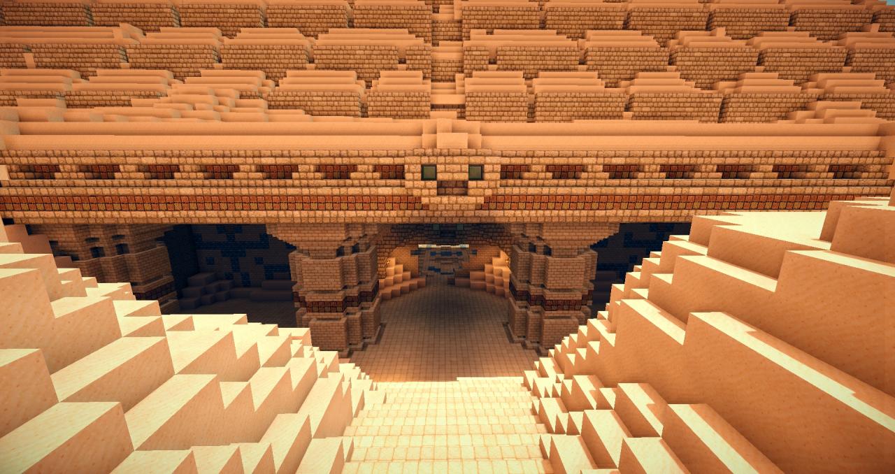 Sinister pyramid of evil Minecraft Map