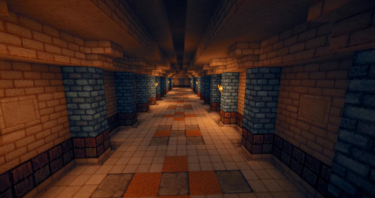 Sinister pyramid of evil Minecraft Map