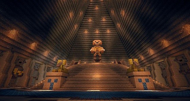 Sinister pyramid of evil Minecraft Map