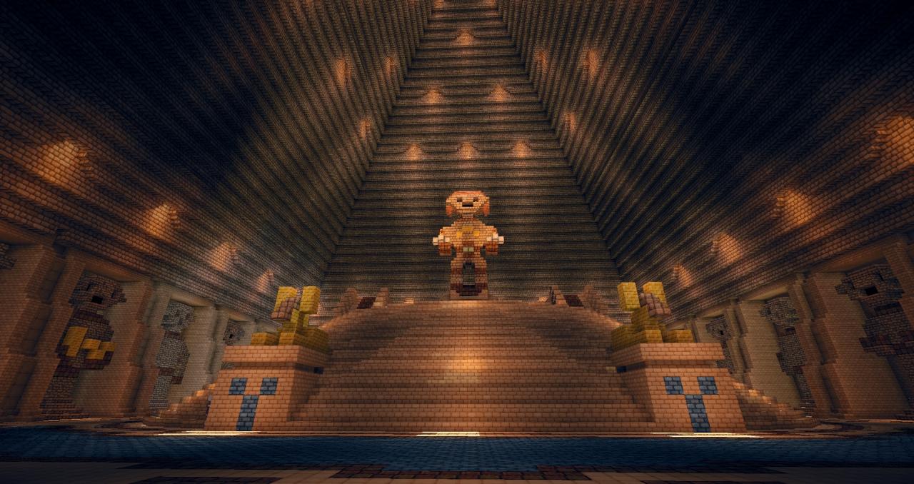 Sinister pyramid of evil Minecraft Map