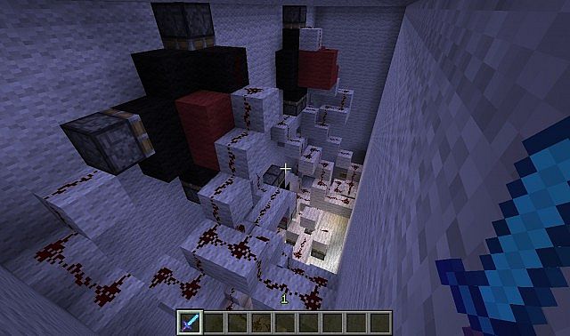 Ghast Face Minecraft Map