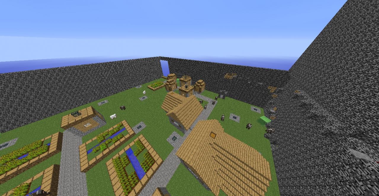 Fun Zombie Survival Custom Map ! Epic ! Minecraft Map