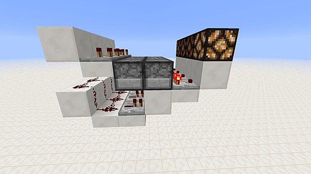 Compact Redstone Selector Minecraft Project