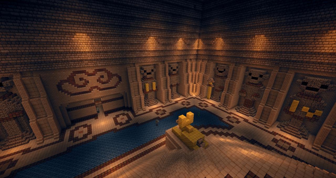 Sinister pyramid of evil Minecraft Map