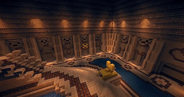 Sinister pyramid of evil Minecraft Map