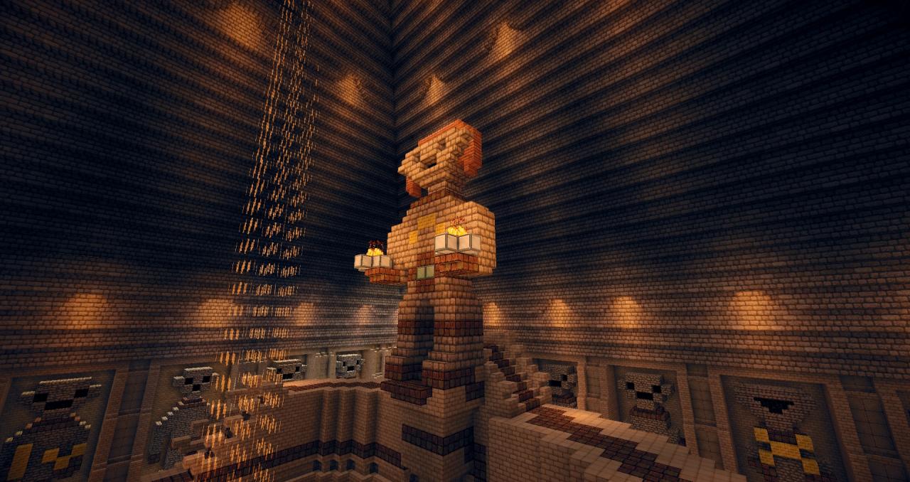 Sinister pyramid of evil Minecraft Map