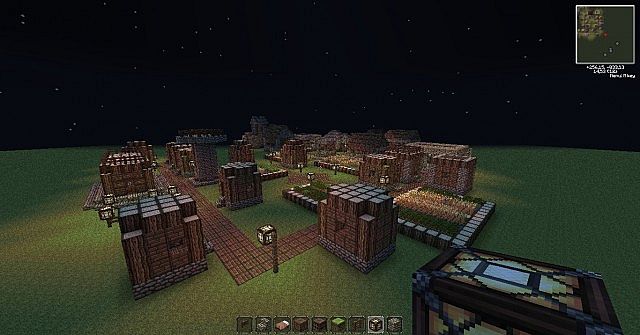 Wioska / Village Minecraft Map