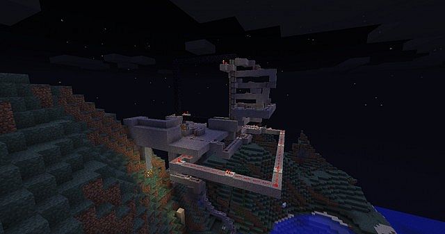 Redstone and Pistons Minecraft Map