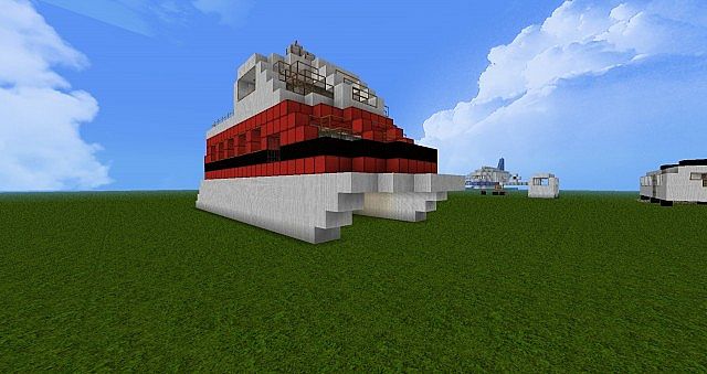 High Speed Catamaran Ferry 'Hellcat V1' Minecraft Map