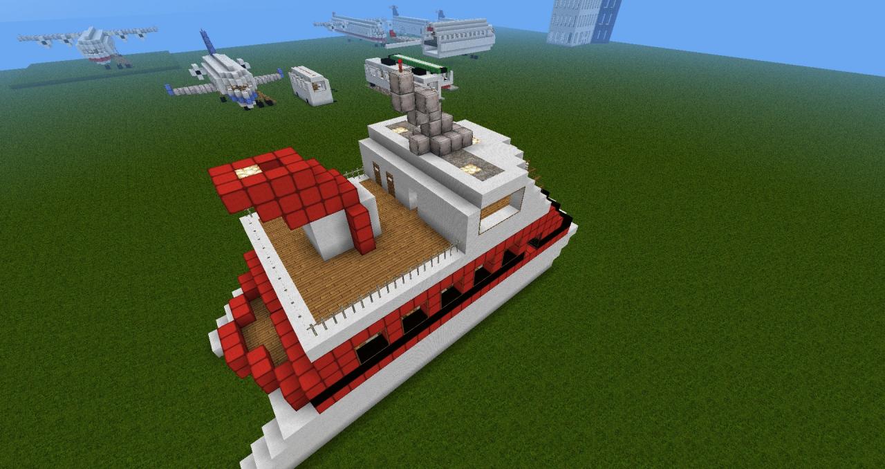 High Speed Catamaran Ferry 'Hellcat V1' Minecraft Map