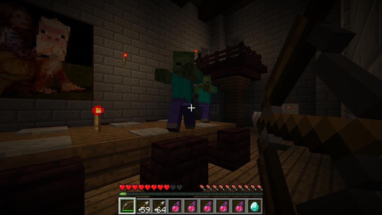 Mine-Ops: Zombies Minecraft Map