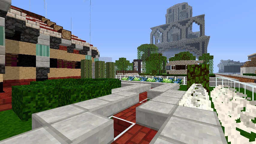 [Mysidia Server Build] Geometry House Minecraft Map