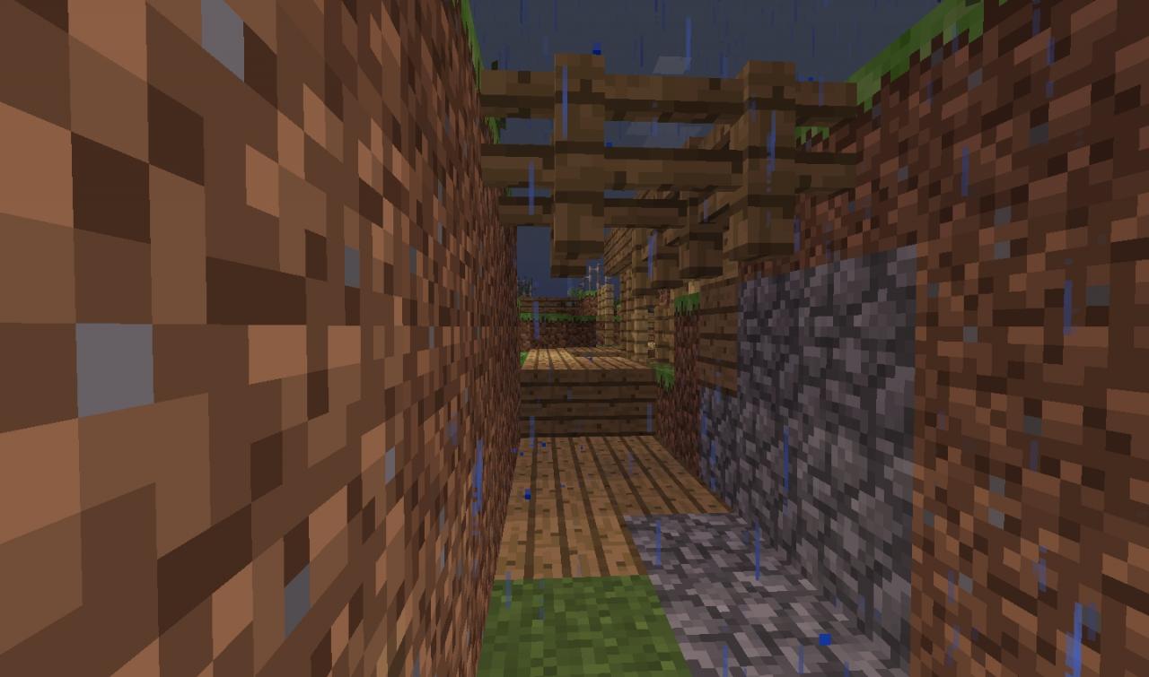 Trenches. Minecraft Map