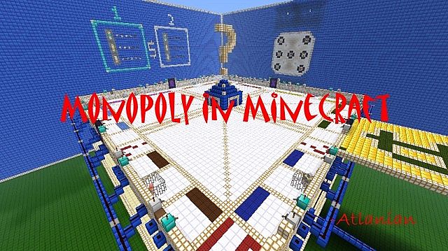 Monopoly in Minecraft: Version 1.0 Minecraft Map