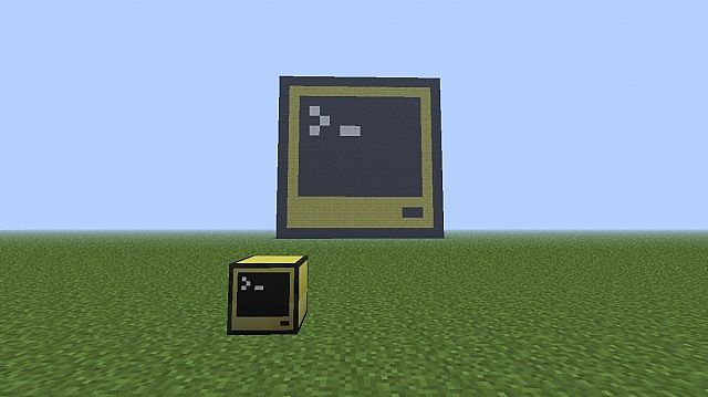 Computer with working insides! Minecraft Map