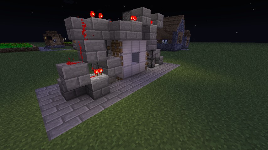 Vertical Revolving Door Minecraft Map