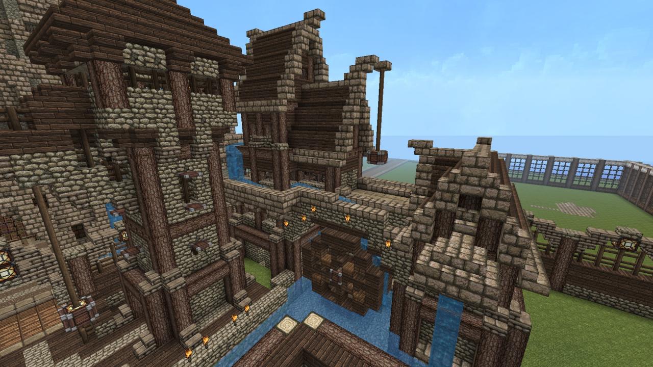 Steam Punk Town Minecraft Map