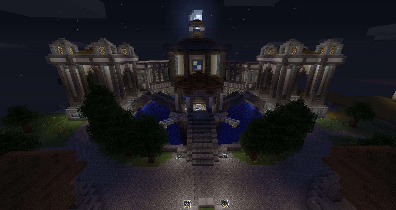 Epic Spawn Building 1.4.7 MCEdit Schematic Minecraft Map