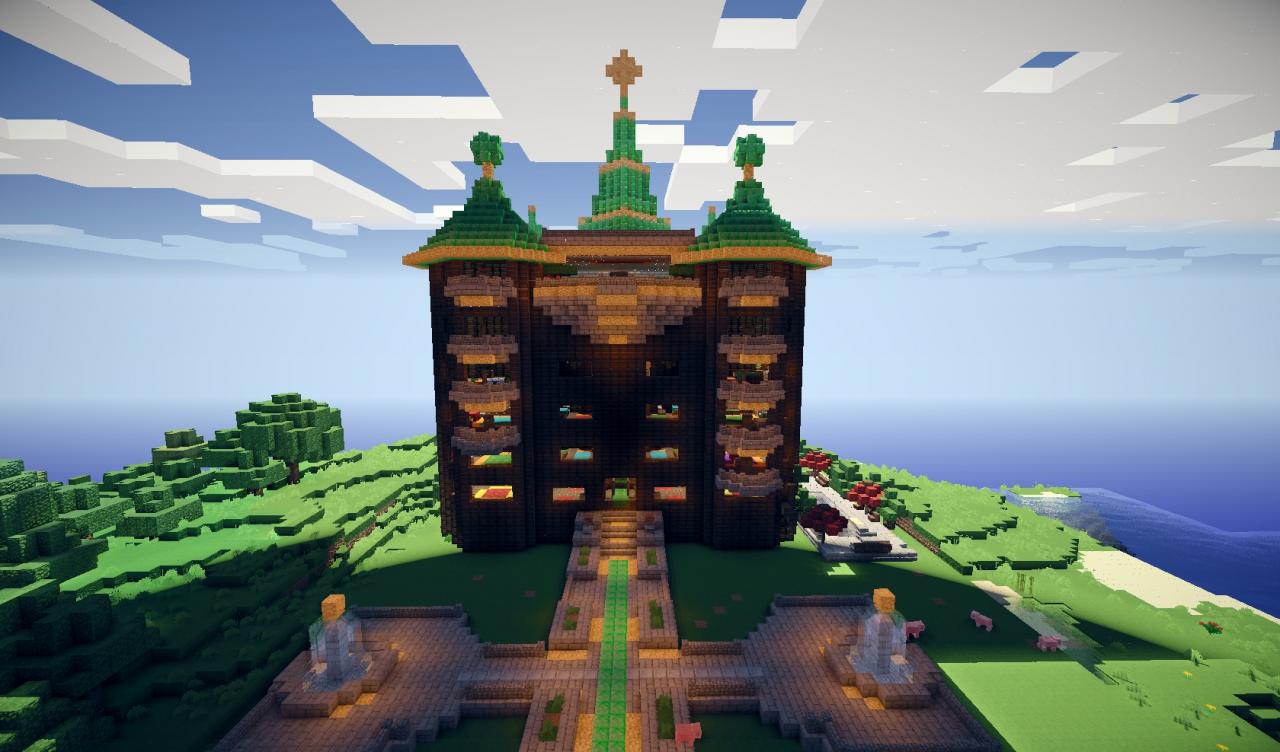 Jade/Wood Mansion / Indian Style / shaders mod vid/ pics / download ...