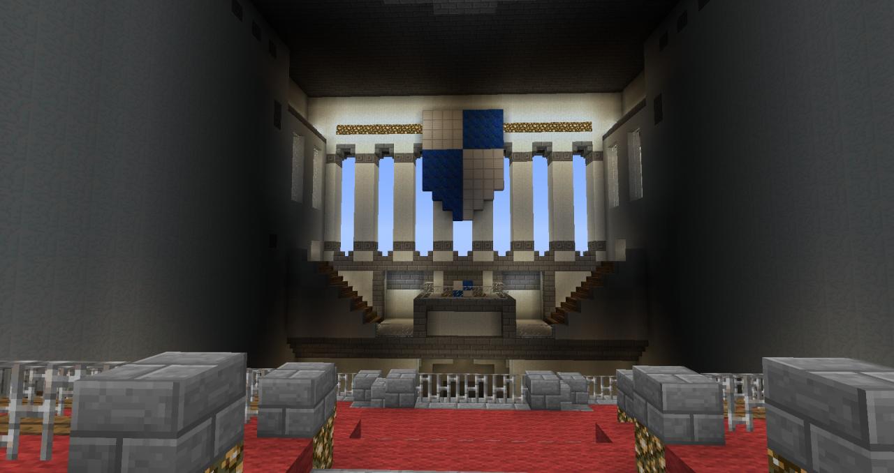 Epic CourtHouse MCEdit Schematic 1.4.7 Minecraft Map